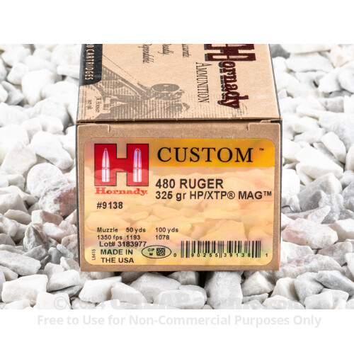 480 Ruger Ammo for Sale Online