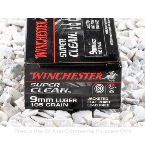 Winchester Super Clean Non-Toxic 9mm Luger (9x19) Ammo for Sale - 105 ...
