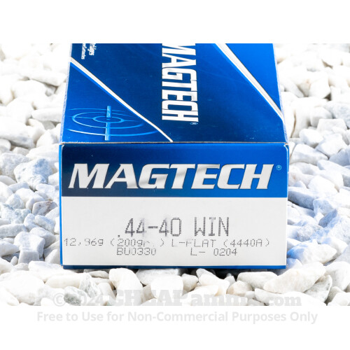 Magtech - 50 Rounds - 200 Grain Lead Flat Nose - 44-40 WCF
