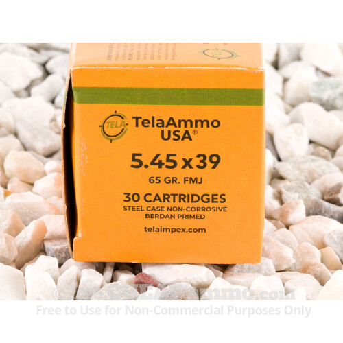 5.45x39 Ammo - Tela Impex 65gr Full Metal Jacket - 750rds
